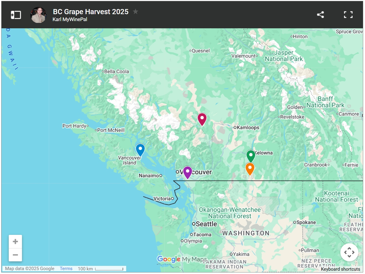 MyWinePal: BC Winemaker’s Harvest 2025 Interview